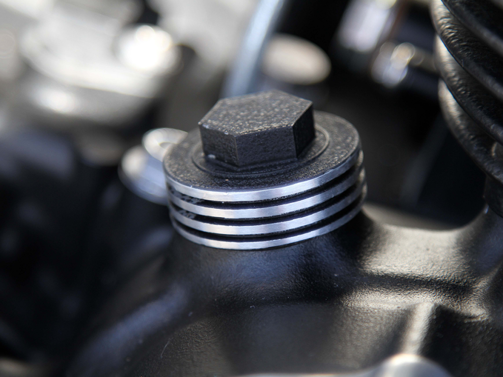 Finned alloy engine OIL CAP Black | TEC Bike Parts USA