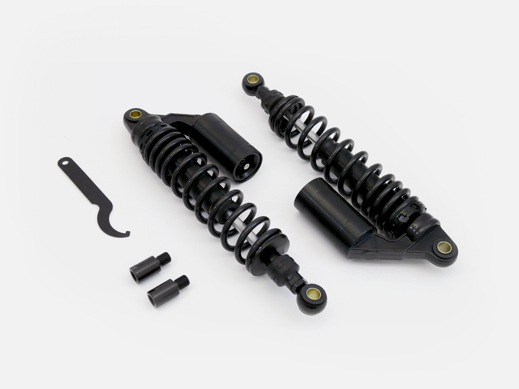 TEC Alloy Gas Shocks for Royal Enfield Interceptor 650 & Continental GT ...
