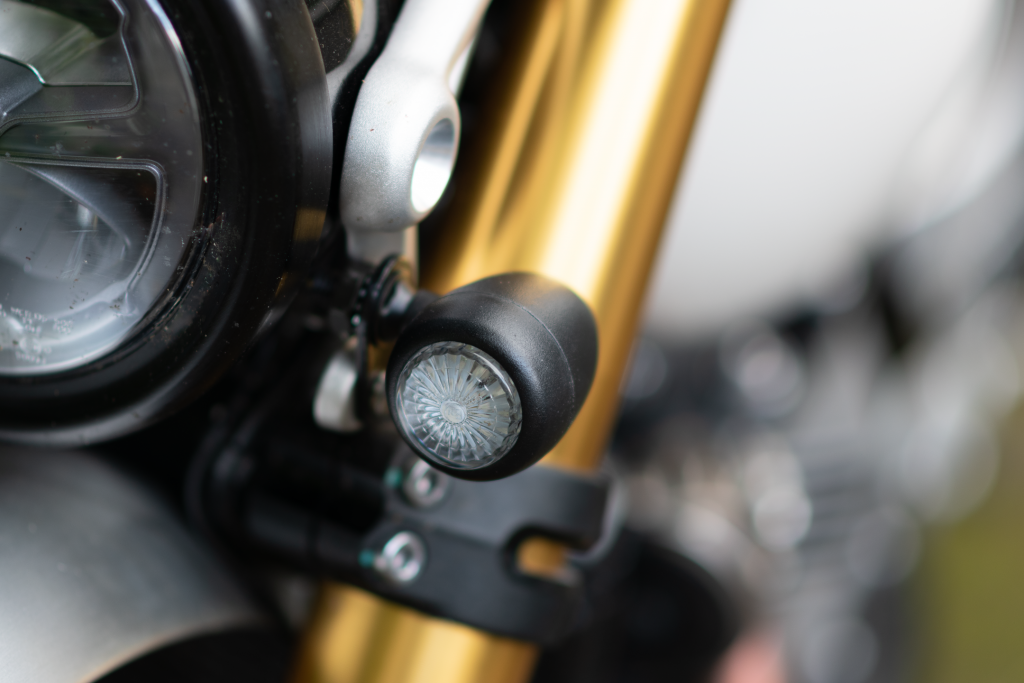 Slug Turn Signals - Pair of Alloy LED indicators | TEC Bike Parts USA