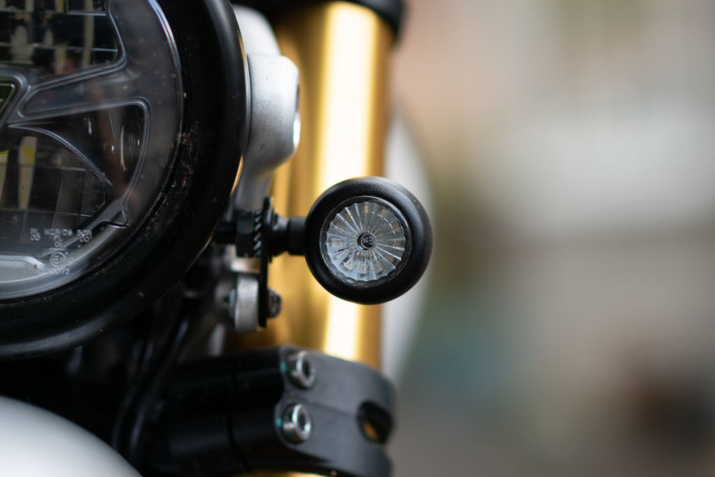 Slug Turn Signals - Pair of Alloy LED indicators | TEC Bike Parts USA
